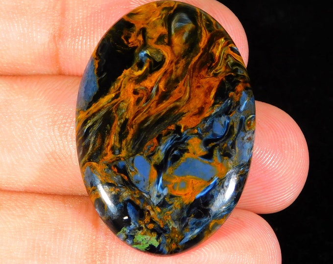 Natural Multi Fire Pietersite Oval Cabochon Pietersite Gemstone ...