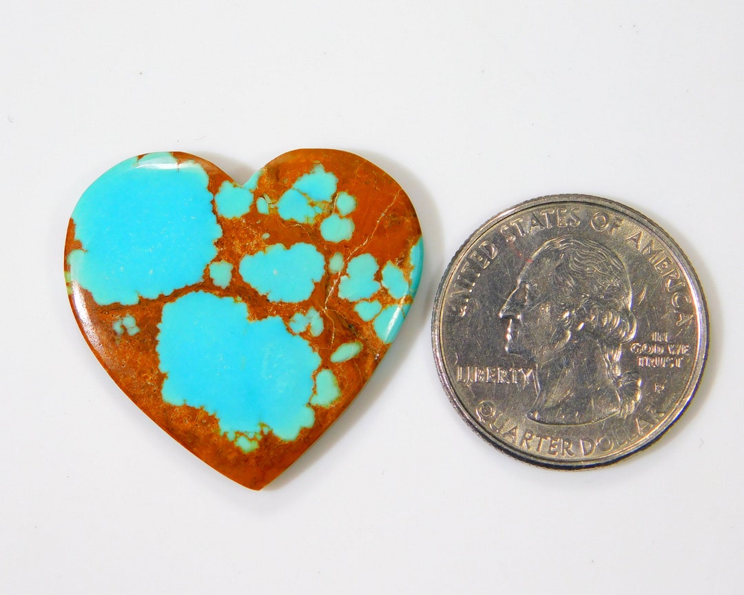 100% Natural Number Eight Turquoise Cabochon, Nevada Number 8 Turquoise ...