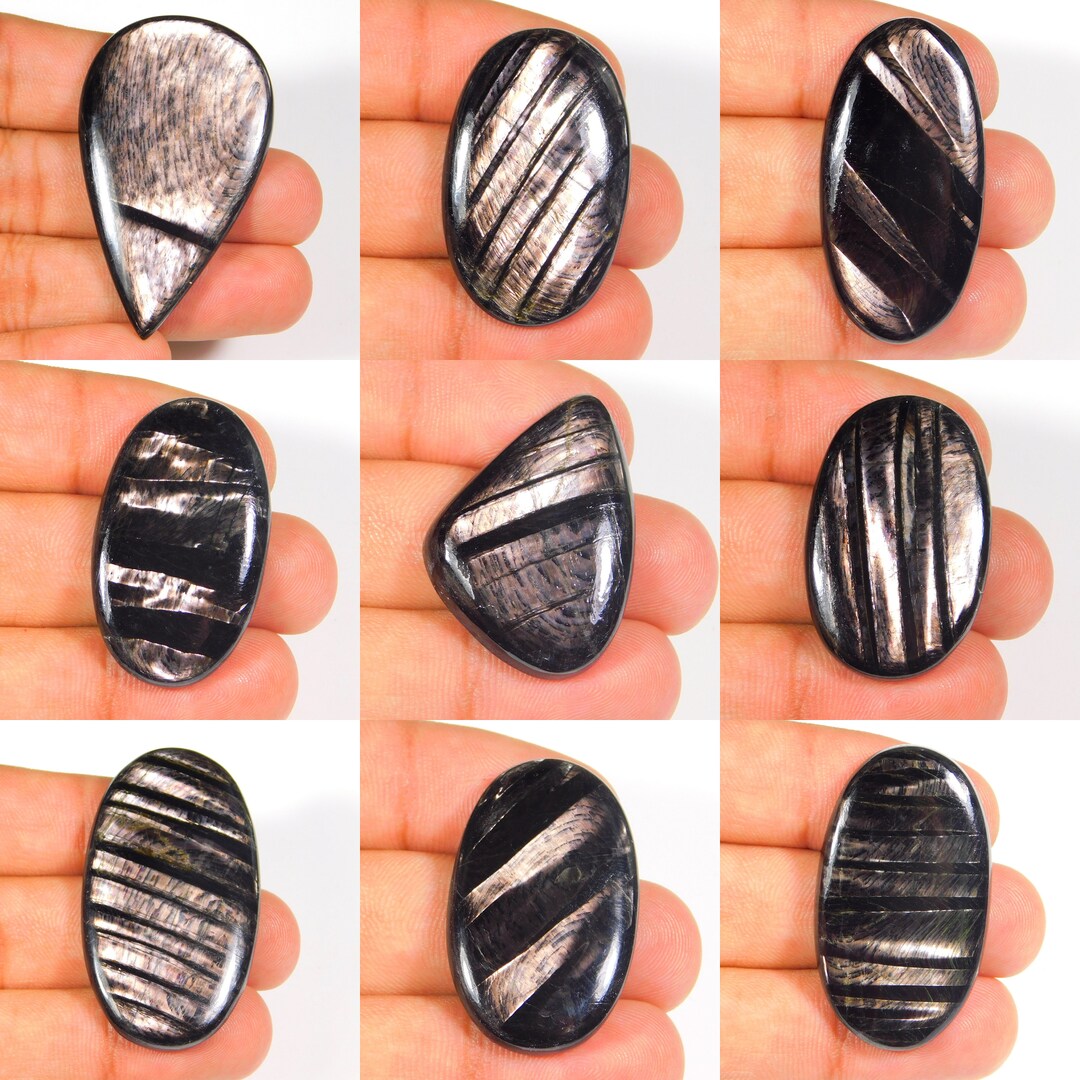 Natural Fire Hypersthene Mix Shape Cabochon Gemstone - Etsy