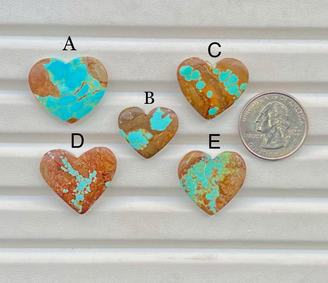 Natural Number Eight Turquoise Cabochon, Nevada Number 8 Turquoise ...