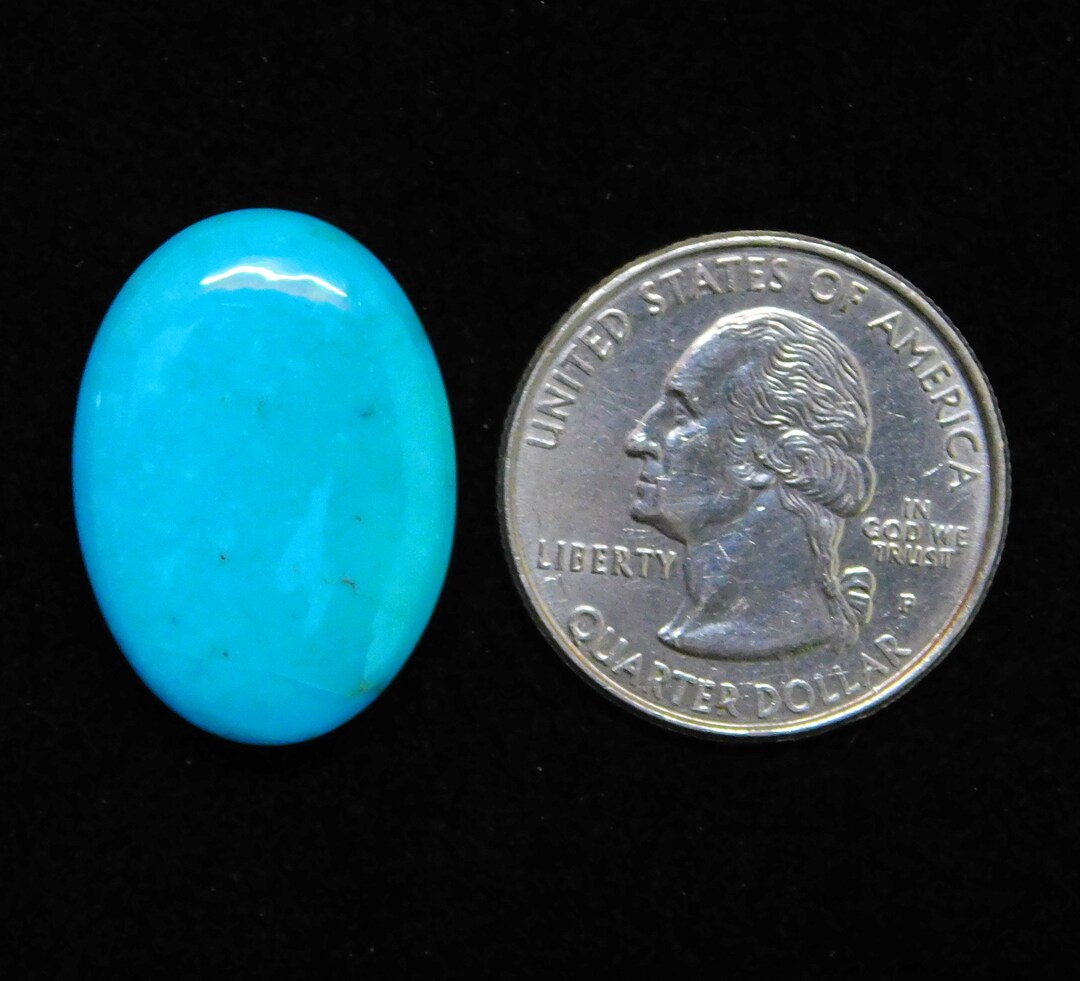 Kingman Turquoise Oval Shape Cabochon Gemstone Kingman Turquoise ...