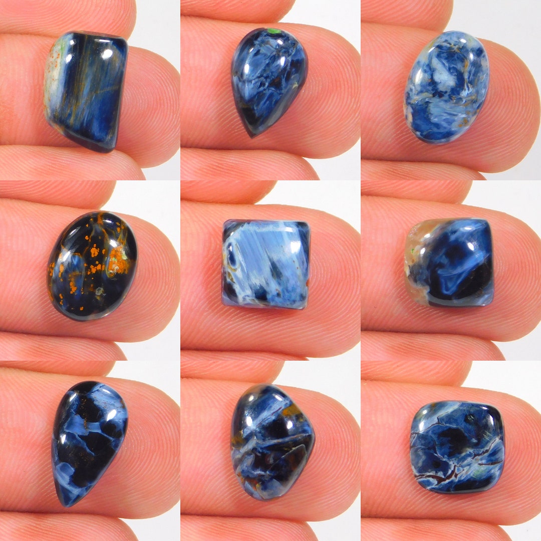 Natural Blue Fire Pietersite Gemstone Pietersite Cabochon Calibrated ...