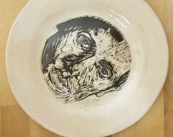 Items similar to Mr Dylan Thomas Coyote Original signed Art Print on Etsy