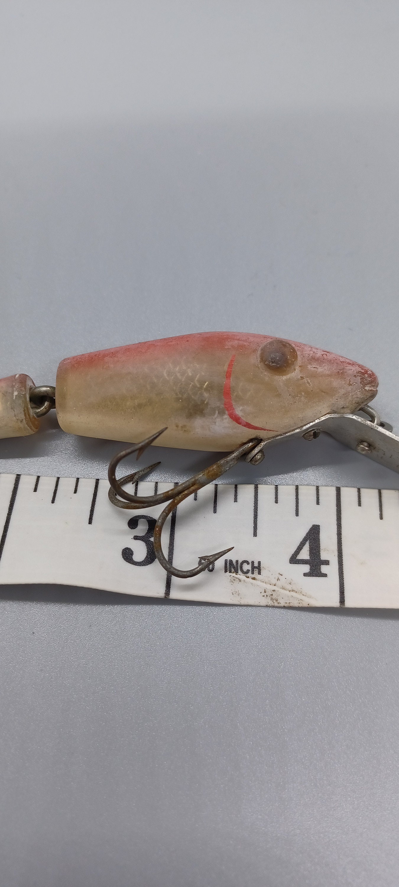 Vintage L&S Mirrolure 00msinker Jointed Lure With Glass Eyes. - Etsy