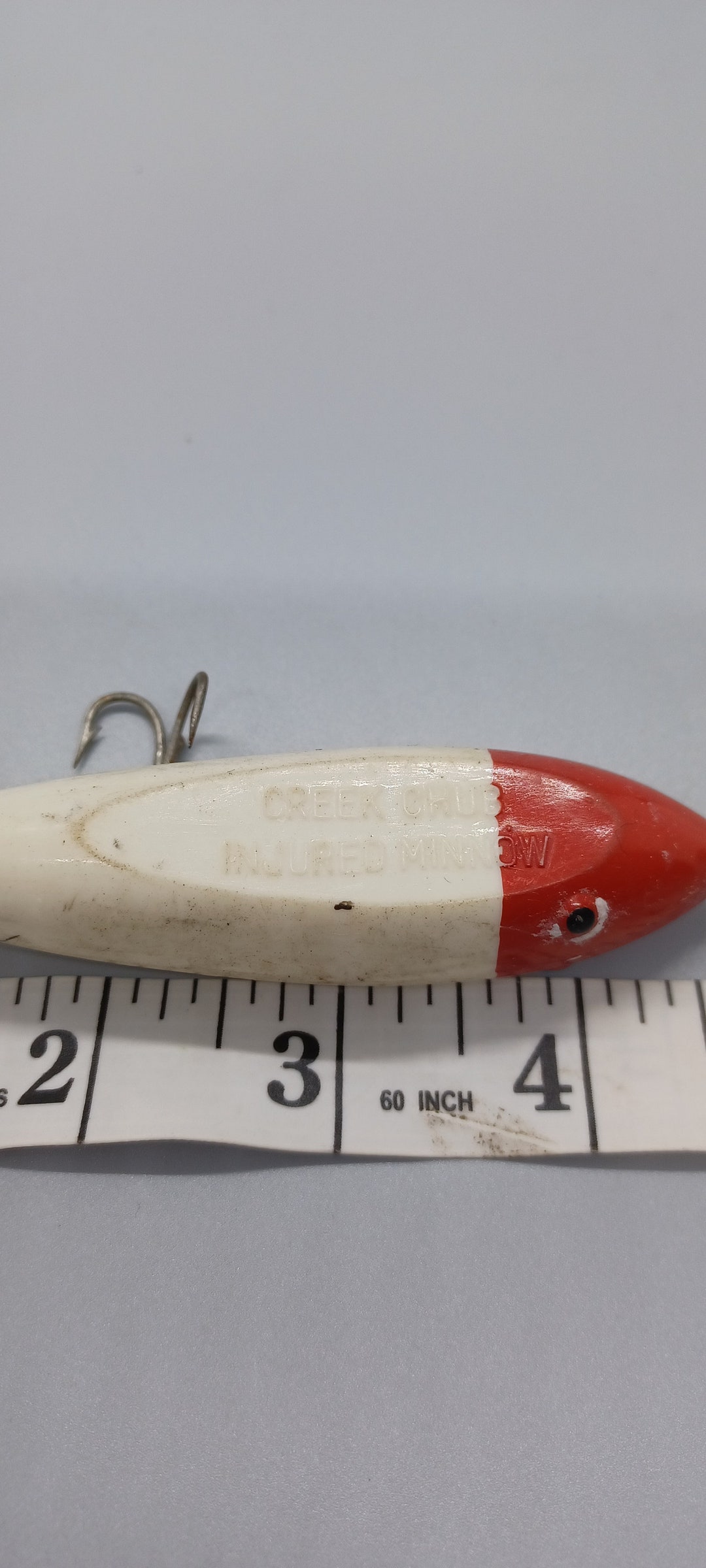Creek Chub Injured Minnow Vintage Fishing Lure - Etsy
