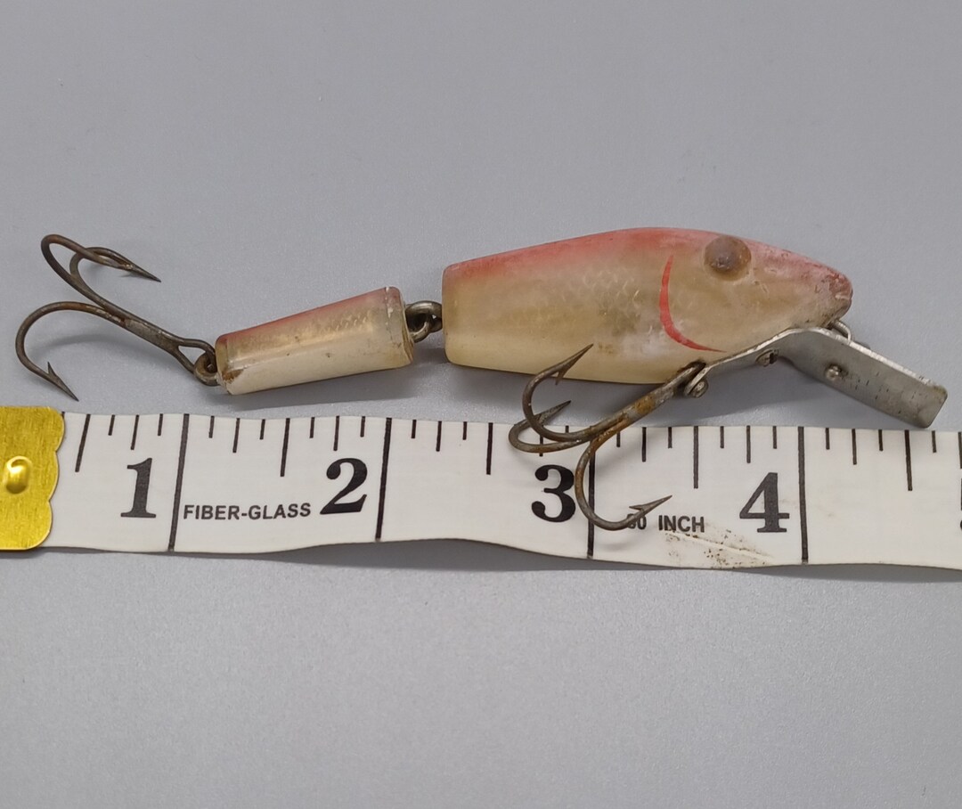 Vintage L&S Mirrolure 00msinker Jointed Lure With Glass Eyes. - Etsy
