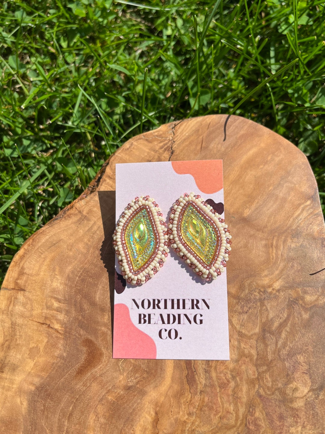 Sunbeam - Handmade Beaded Native Indigenous Earrings - Etsy