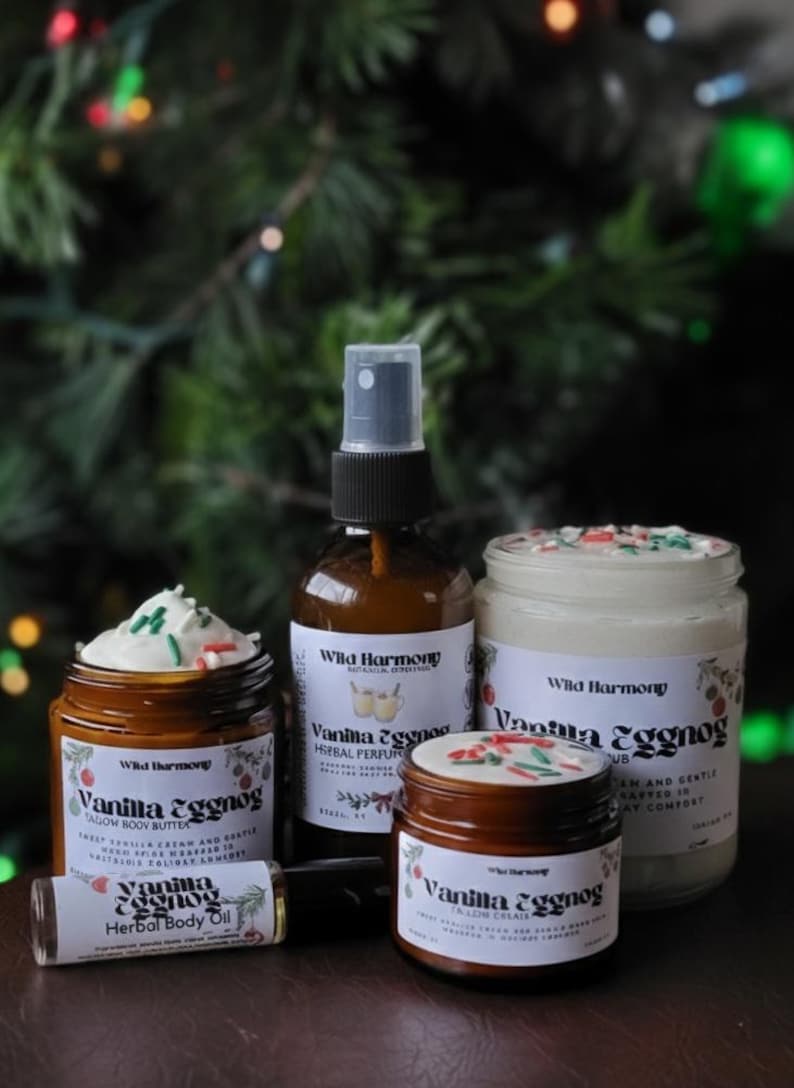 Whipped Tallow Christmas Moisturizer | Natural Holiday Skincare - Etsy
