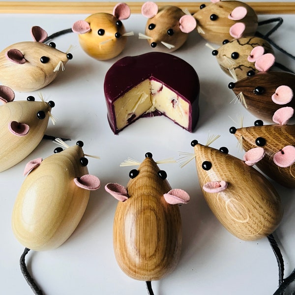 Wooden Mouse - Etsy UK