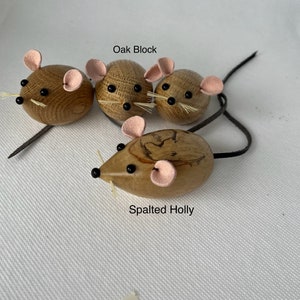 Wood Turned Mice, Fridge Magnets, House Warming Gift - Etsy