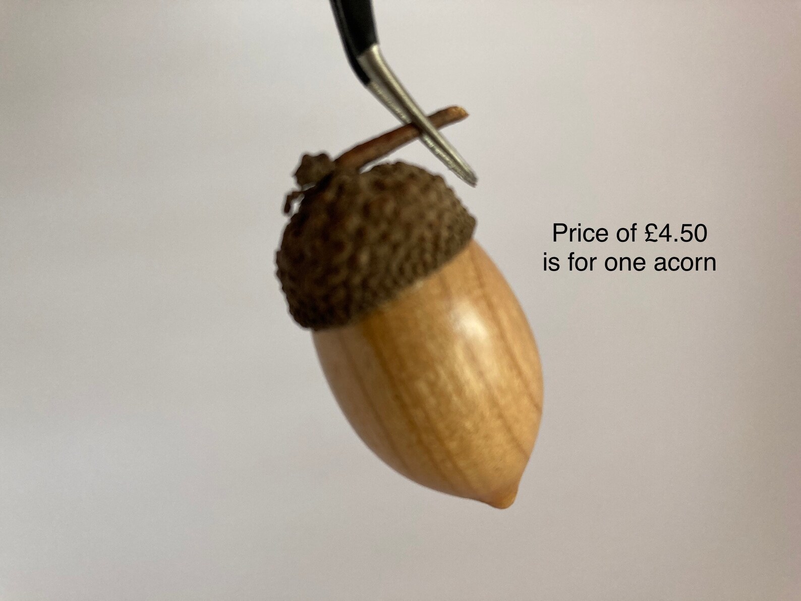 Cherry Wood Turned Acorn 5th Anniversary Gift Wood Lovers | Etsy