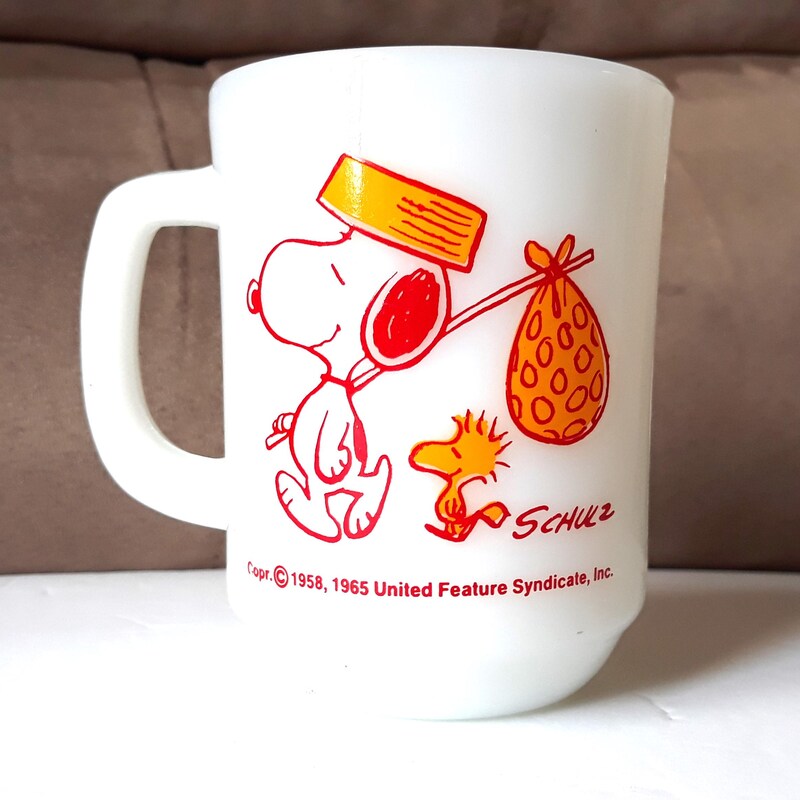 Snoopy Mug - Etsy