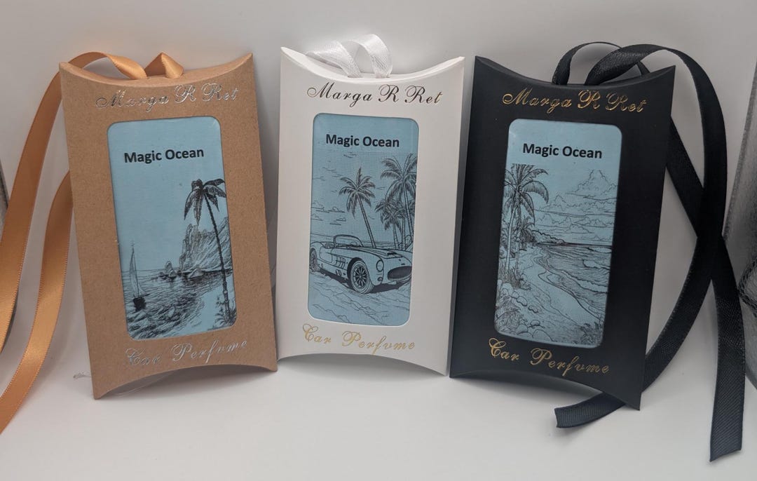Car Perfume Magic Ocean Scented Envelope Sachet Long Lasting Air ...