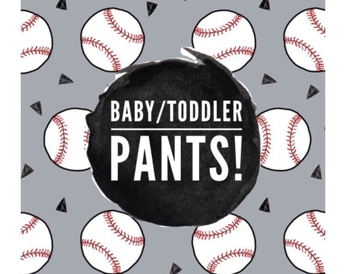 Baseball Baby Pants or Skirt- Baby Shower Gift - Baby Gift - Baby Pants ...