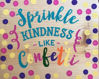 Sprinkle kindness | Etsy
