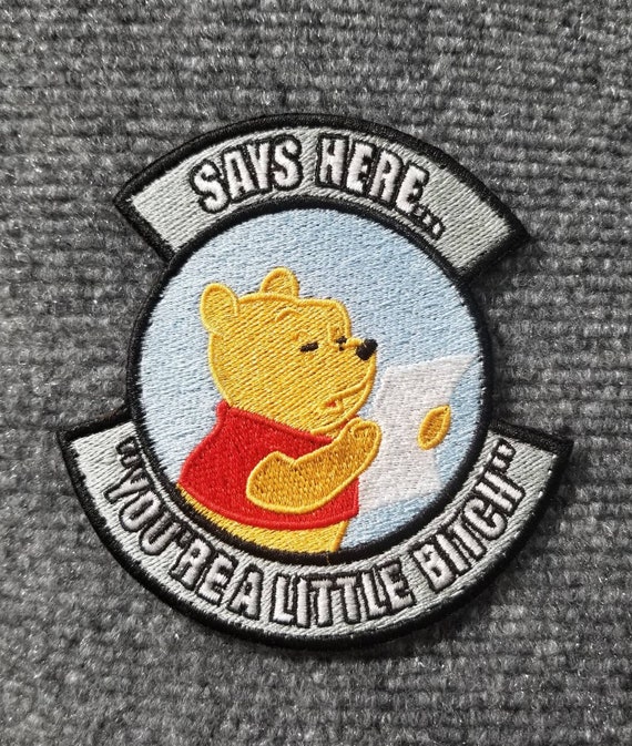Pooh Patch adult - Etsy