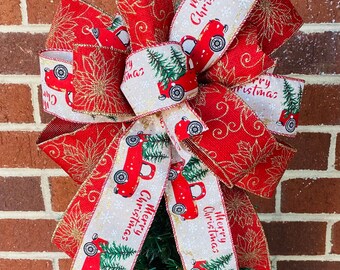 Christmas Truck Tree Topper - Etsy