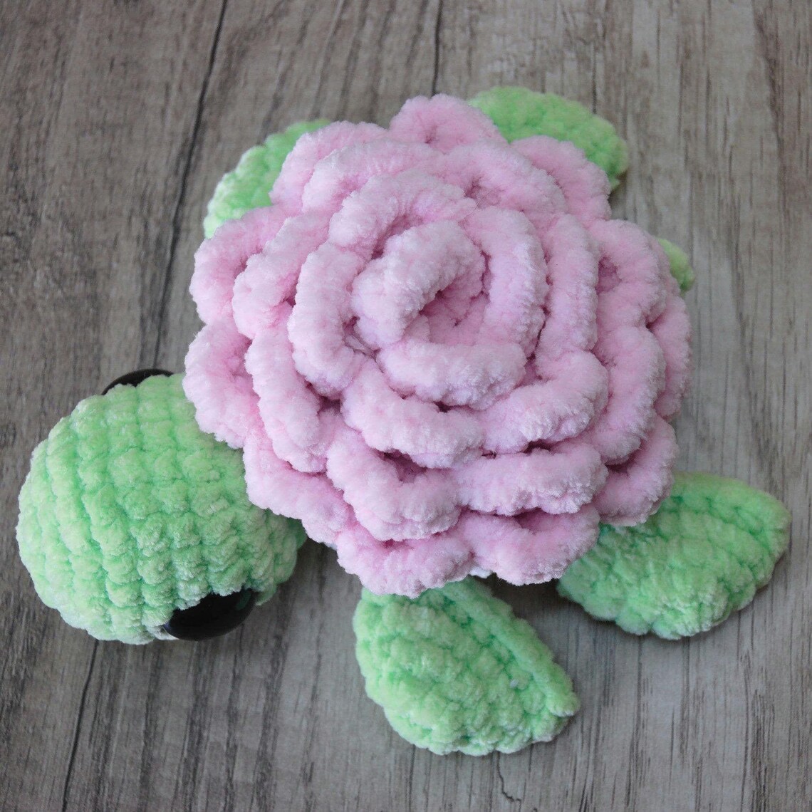Rose Turtle - Etsy