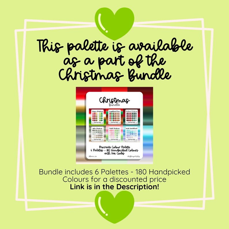 Gingerbread Man Procreate Colour Palette - 30 Handpicked Christmas ...