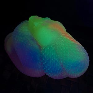 Glow in the Dark Snake Paperweight, Multicolorglowing UV Reactive Neon ...