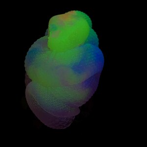 Glow in the Dark Snake Paperweight, Multicolorglowing UV Reactive Neon ...