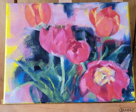 Early Spring Original Oil Painting on Canvas 8 X - Etsy