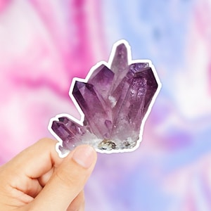 Crystal Sticker - Etsy