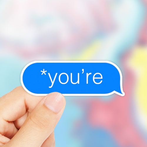 You're Sticker - Etsy