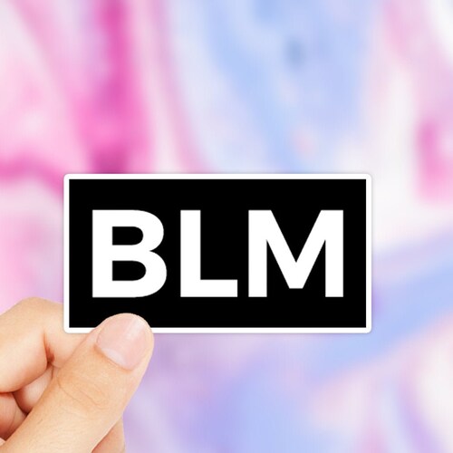 Black Lives Matter Black Lives Matter Sticker BLM Sticker - Etsy