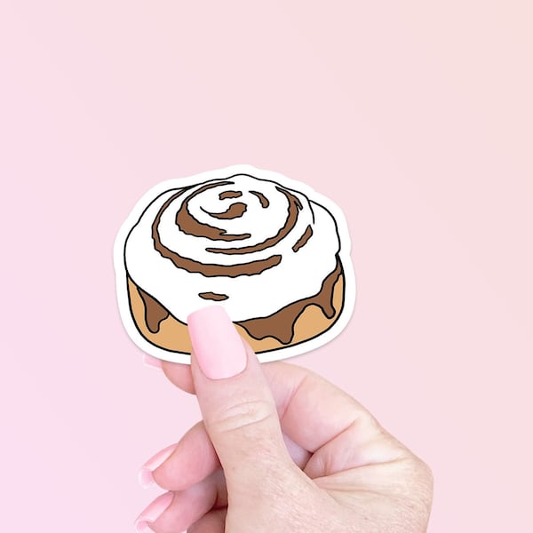 Cinnamon Roll Stickers - Etsy