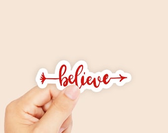 Unicorn Sticker / Believe in Yourself Sticker / Vinyl Sticker - Etsy