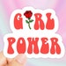 Girl Power Sticker - Women Rule Sticker - Resist Stickers- Women's ...