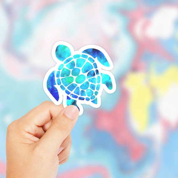 Sea Turtle Decal - Etsy