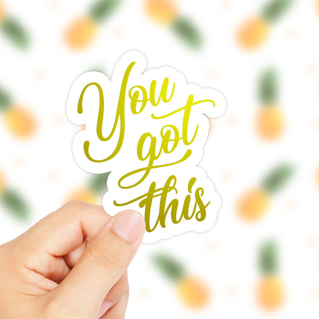 You Got This You Got This Sticker Positive Sticker - Etsy