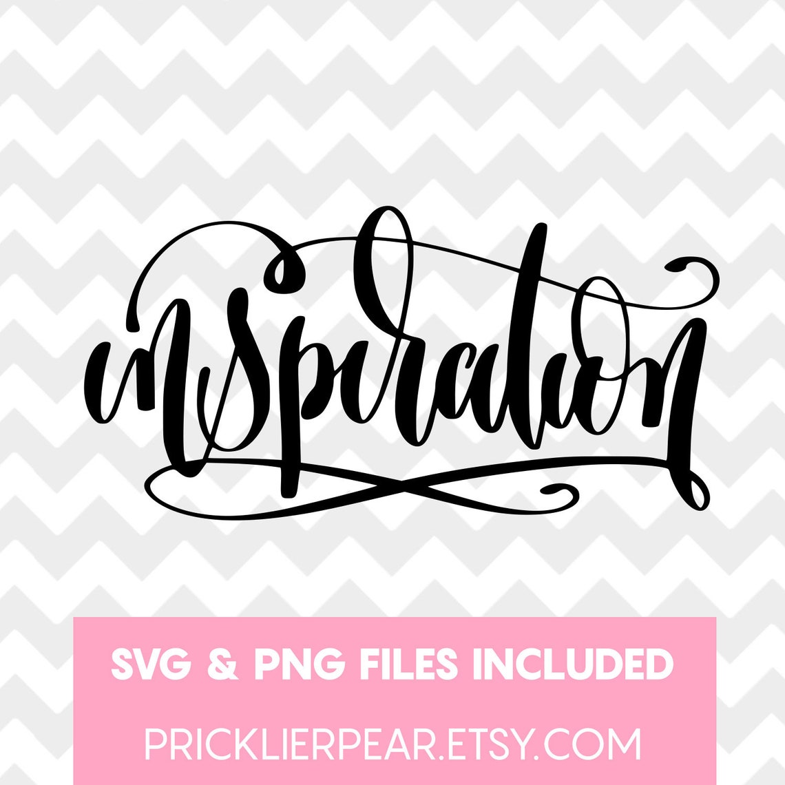 Inspiration SVG Silhouette Cricut Cutting Files Positive | Etsy