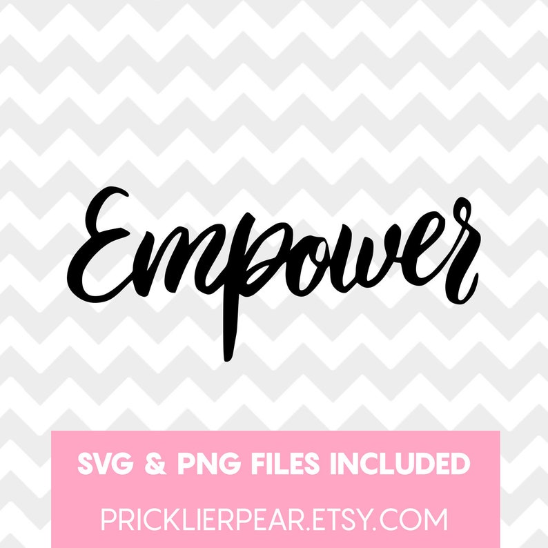 Empower SVG Women Empower SVG Silhouette Studio Cricut - Etsy