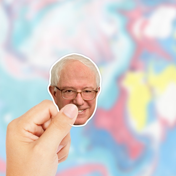 Bernie Sanders Sticker Feel the Burn Bernie Sticker - Etsy