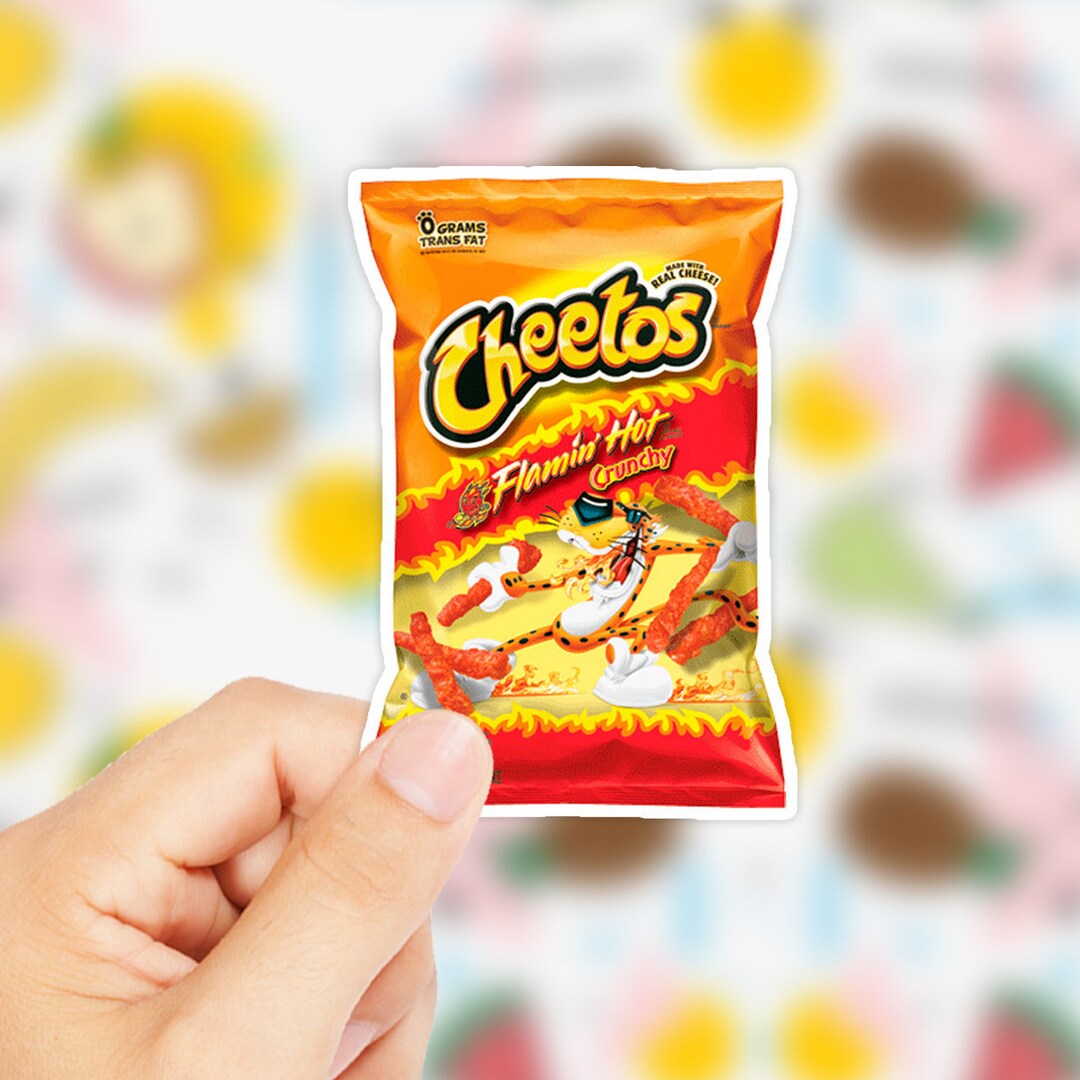 Hot Cheetos Sticker - Etsy