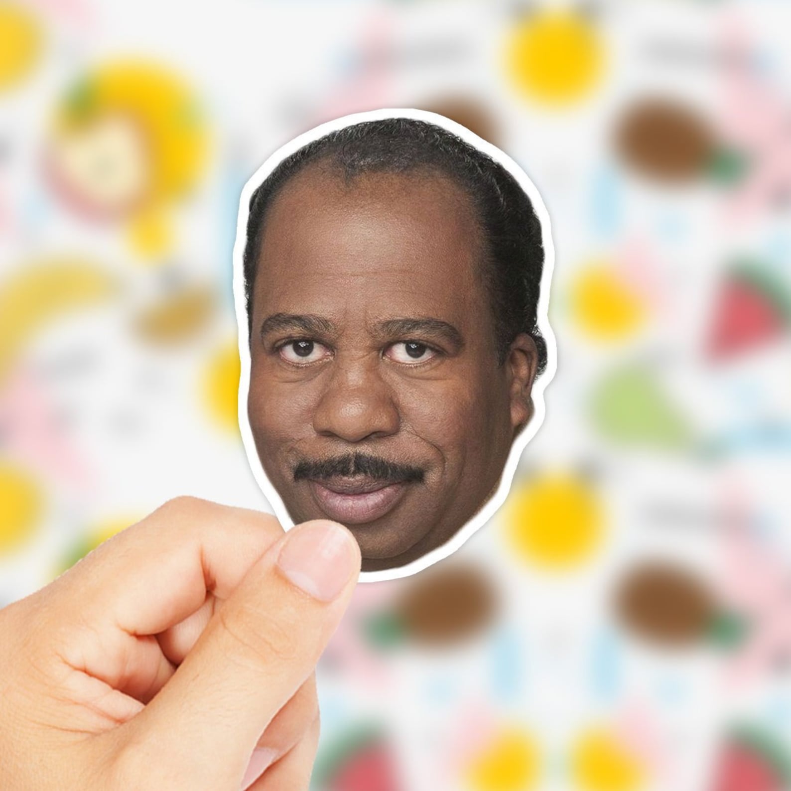 Stanley Hudson Sticker TV Show Stanley Hudson Decal The | Etsy