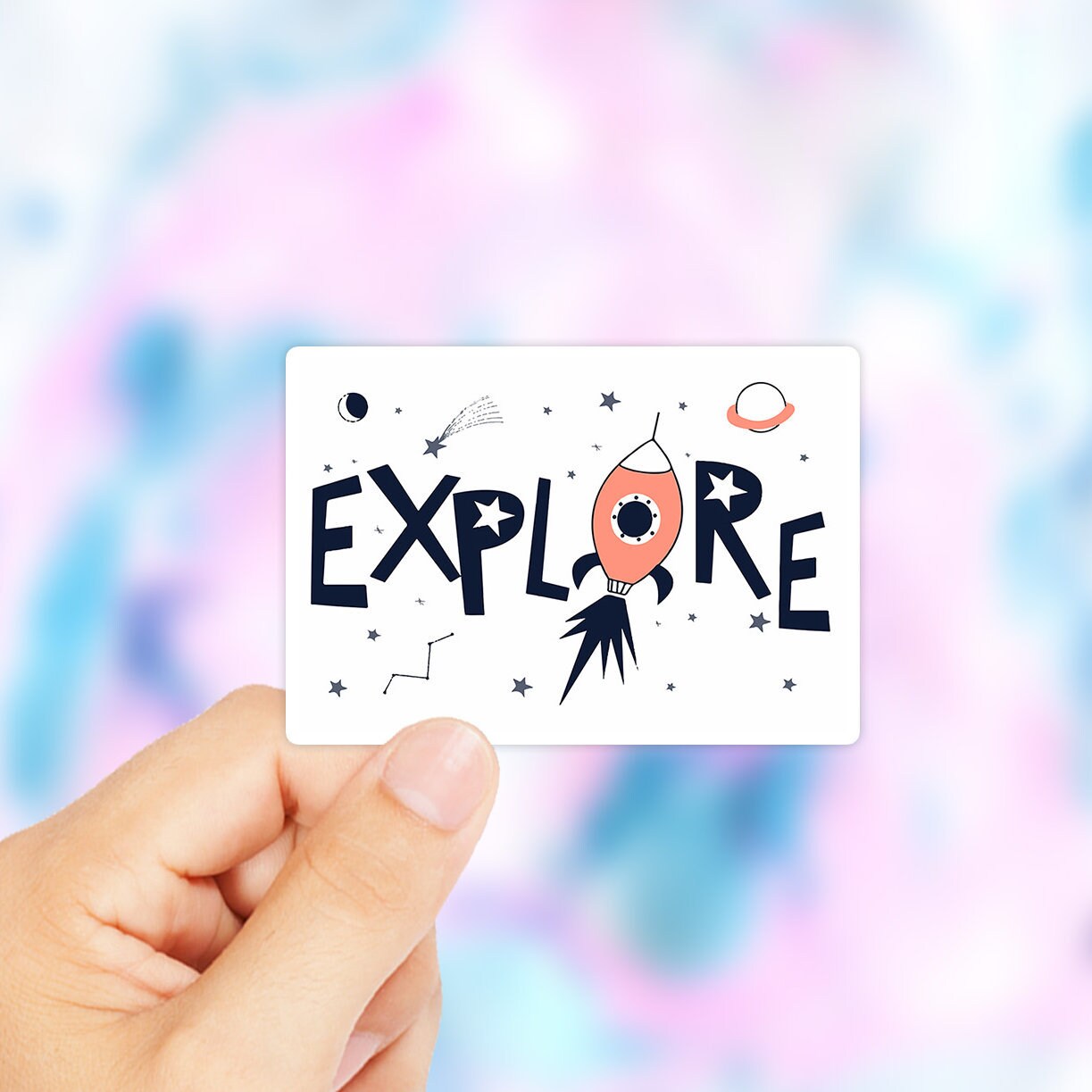 Explore Sticker - Etsy