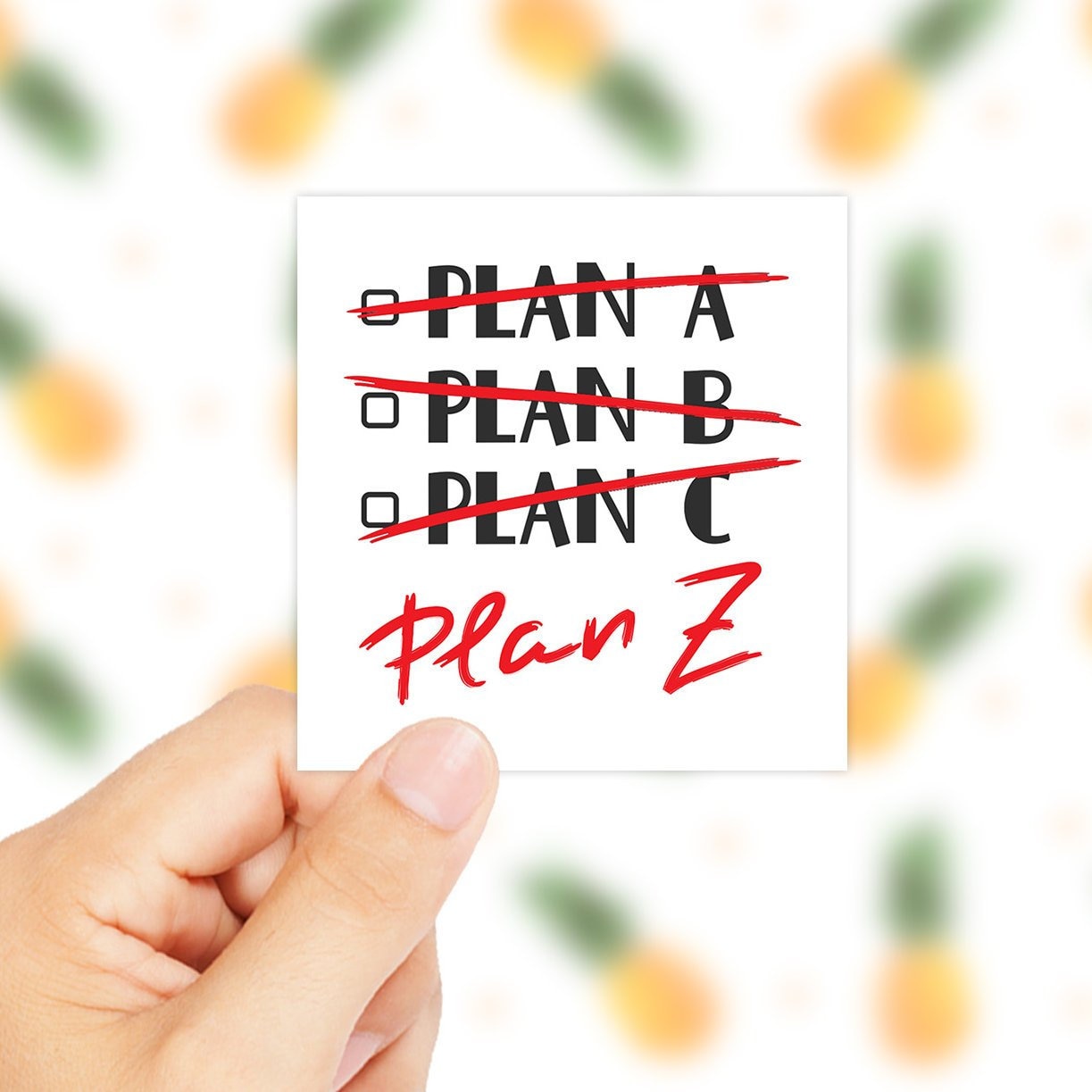 Plan B Candy Stickers