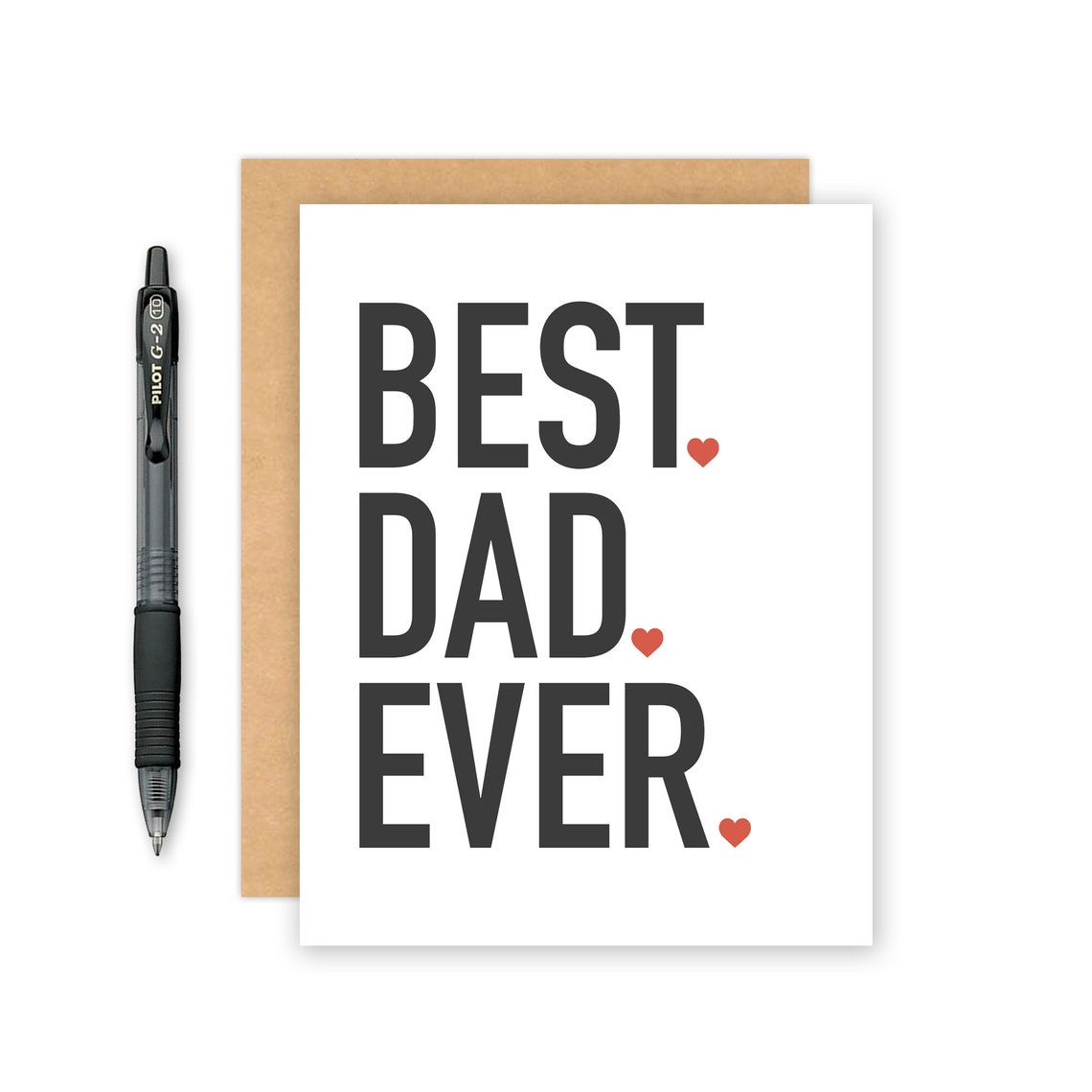 Fathers Day Card Happy Fathers Day Fathers Day Gift Dad | Etsy