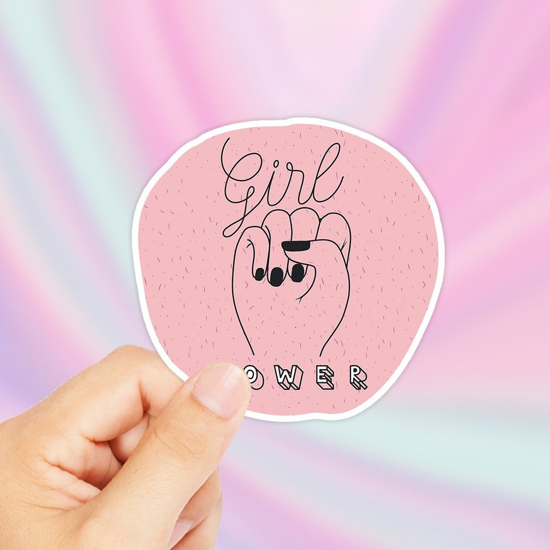Girl Power Sticker - GRL PWR Sticker - Future is Female Sticker ...