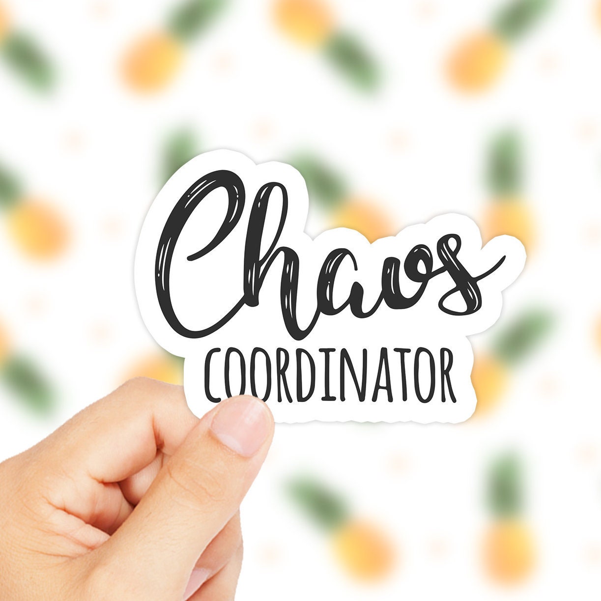 Chaos Coordinator Sticker - Etsy