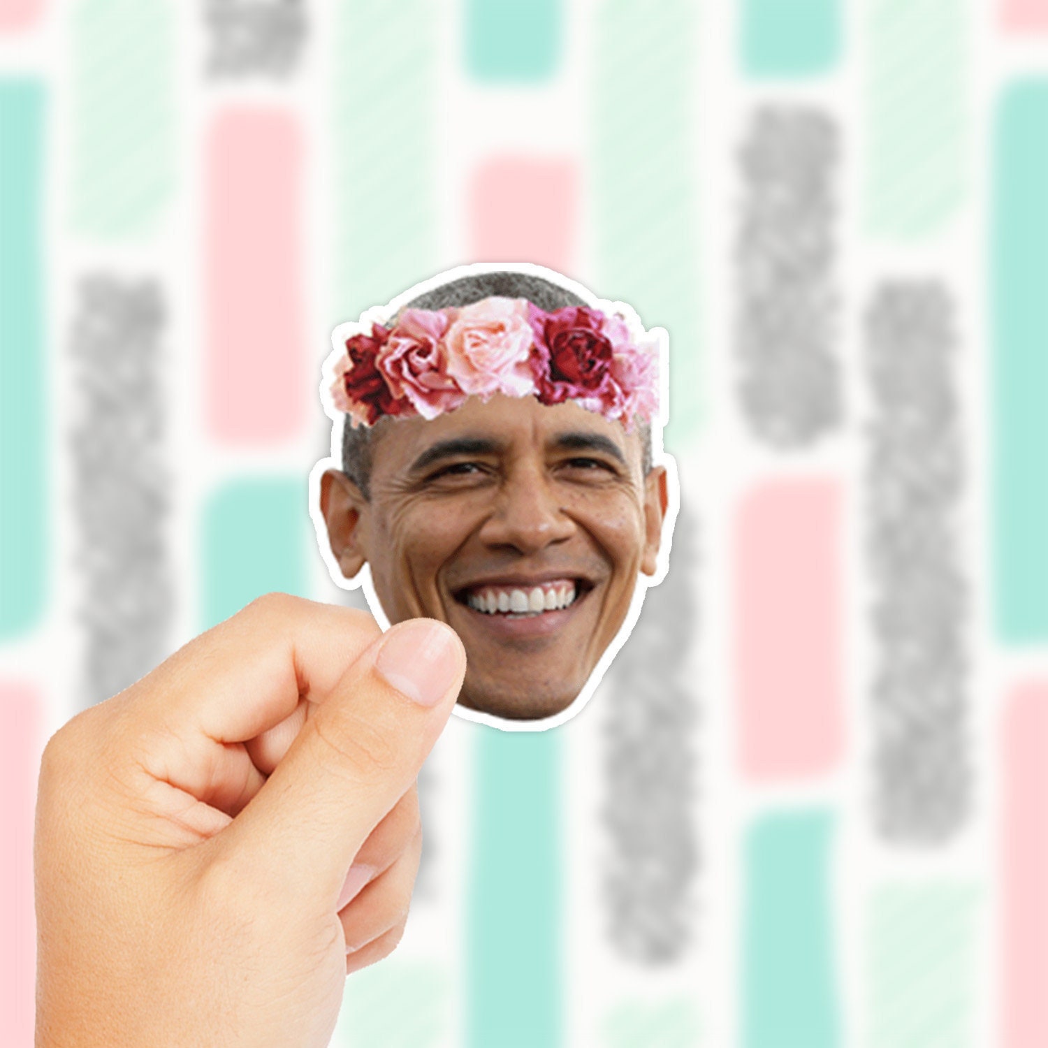 Barack Obama Sticker President Sticker United States of - Etsy