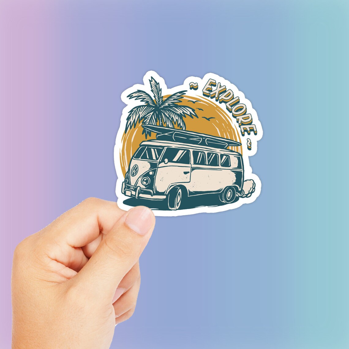 Explore Sticker Nature Sticker Travel Sticker Laptop - Etsy New Zealand