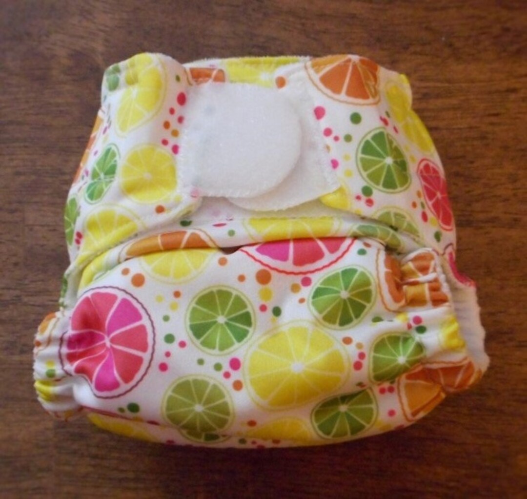 Citrus Newborn AIO Diaper - Etsy