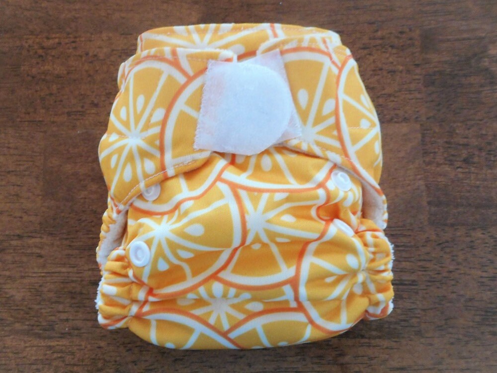 Oranges Newborn AIO Diaper - Etsy