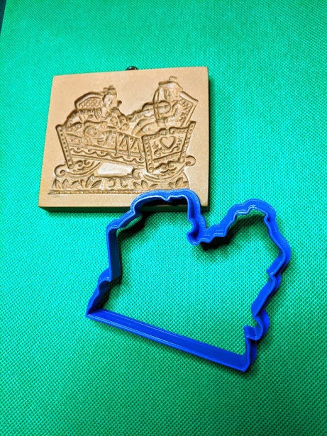 SPRINGERLE COOKIE CUTTER C9095 - Cradle Music - Etsy