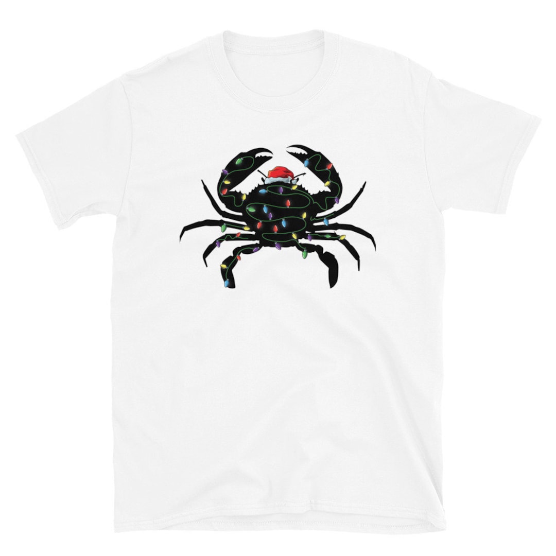 Funny Cool Christmas Crab T-shirt, Crab, Crabbing, Crab Hunting, Crab ...